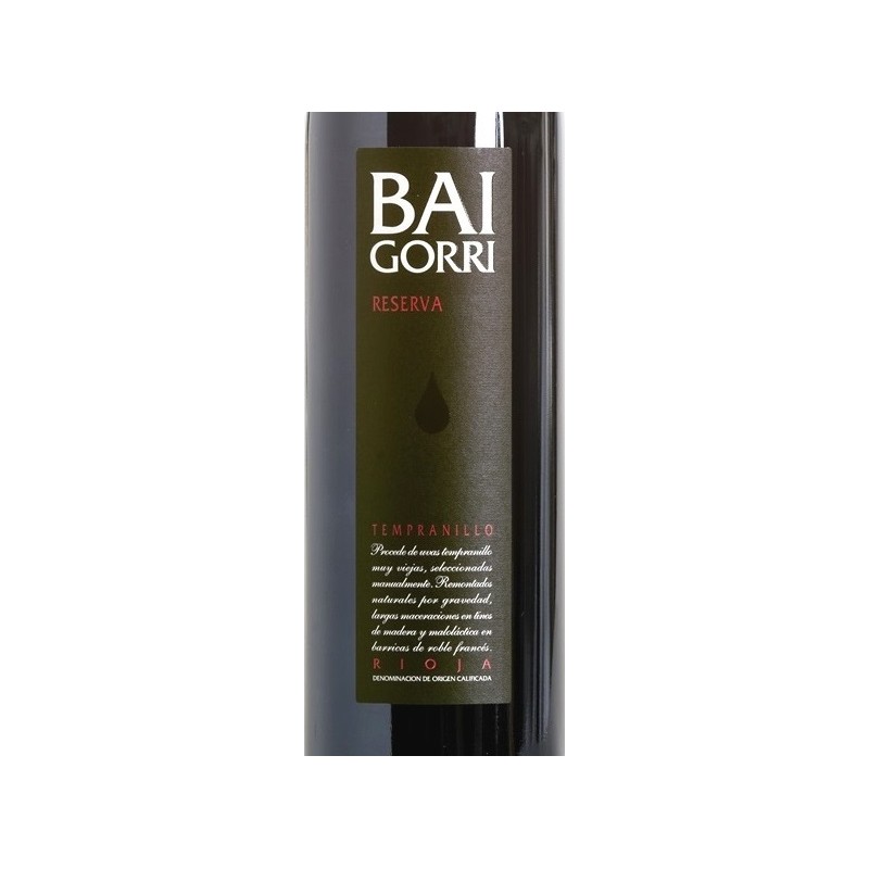 Baigorri Reserva - Buy wine Baigorri Reserva online